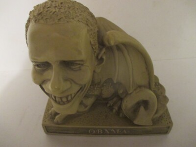 Collector Obama President EVil Smile Gargoyle Statue Design Toscano | eBay