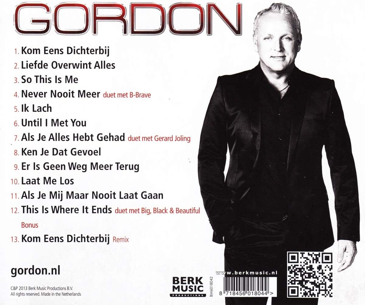 Gordon - Liefde Overwint Alles CD BERK Music for sale online | eBay