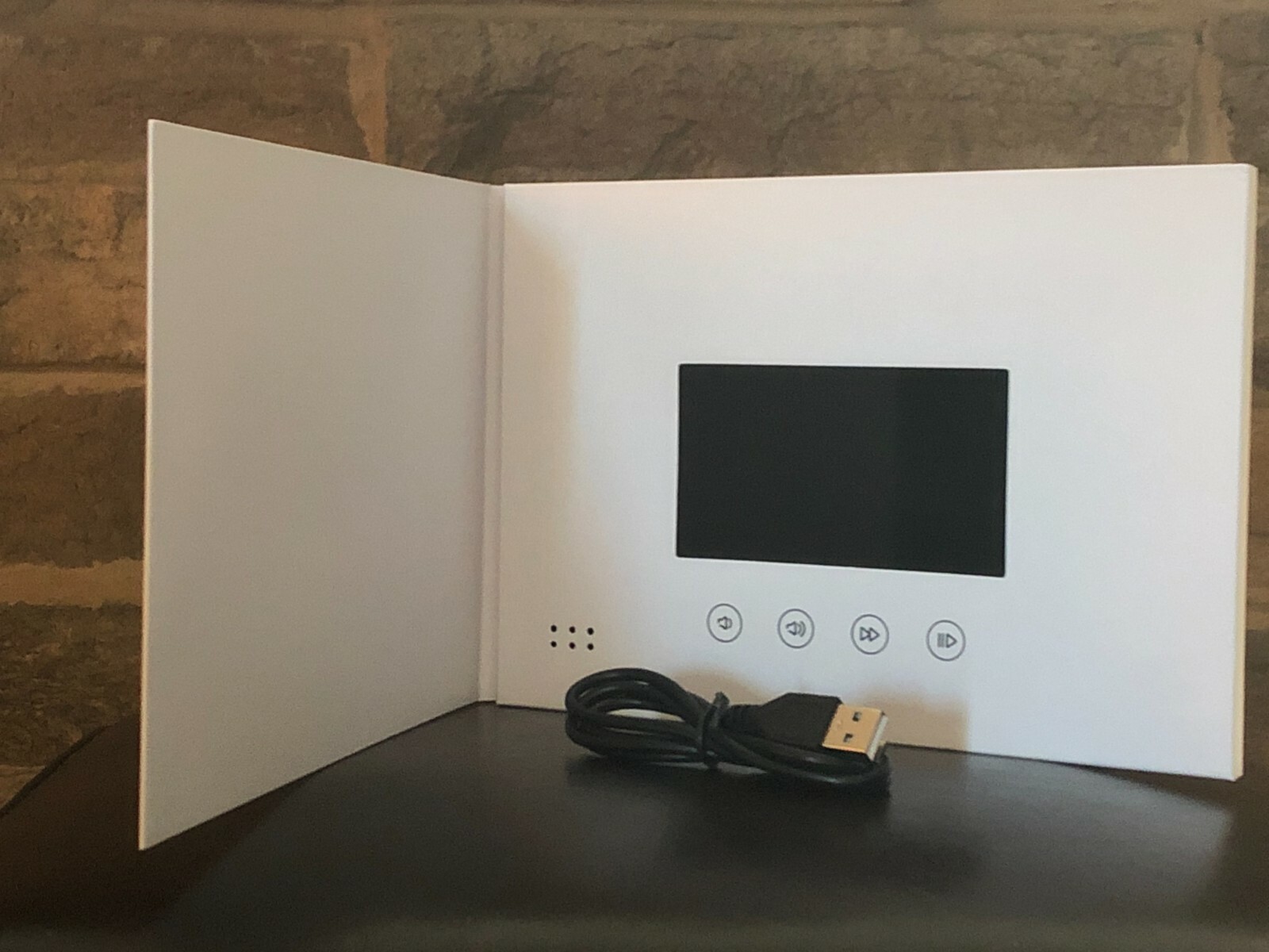 Recordable LCD Video Book Card Keepsake - 512MB Mother's Day ...