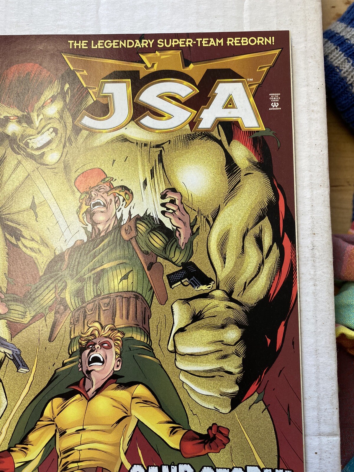 JSA #5 - DC COMICS, JUSTICE SOCIETY OF AMERICA, SANDMAN, SENTINEL, MR ...