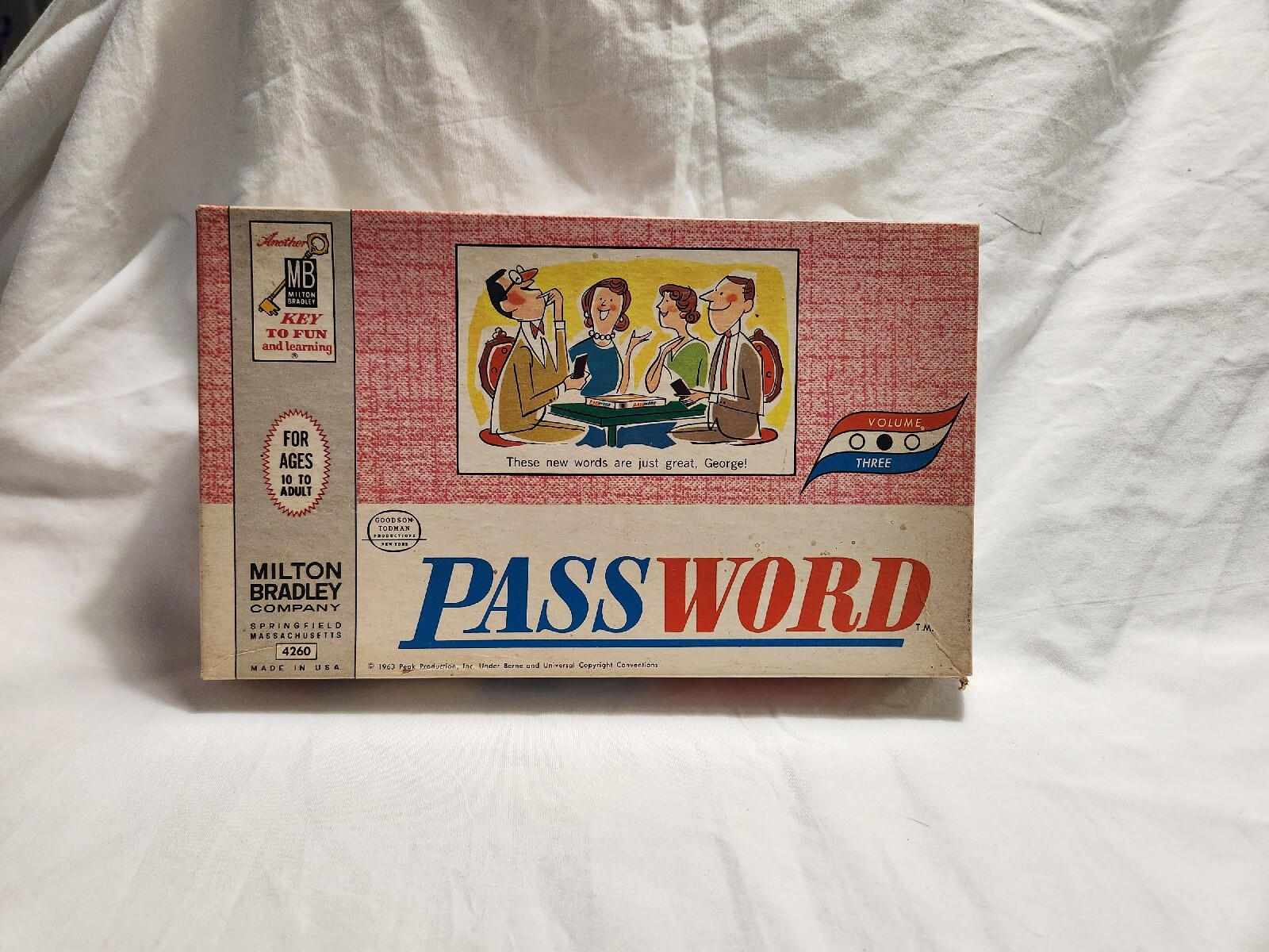 1963 Milton Bradley Password Board Game Volume Three | eBay