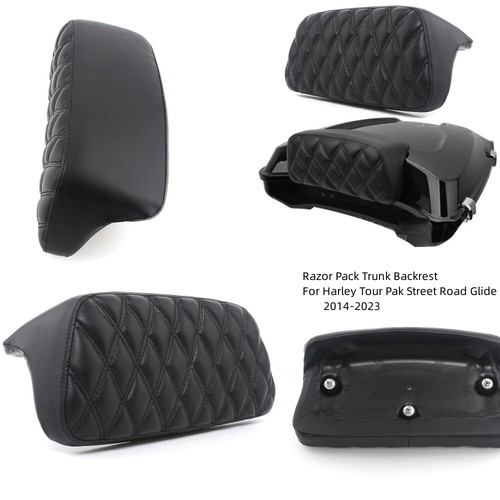 Razor Pack Trunk Backrest Fit For Harley Tour Pak Street Road Glide ...