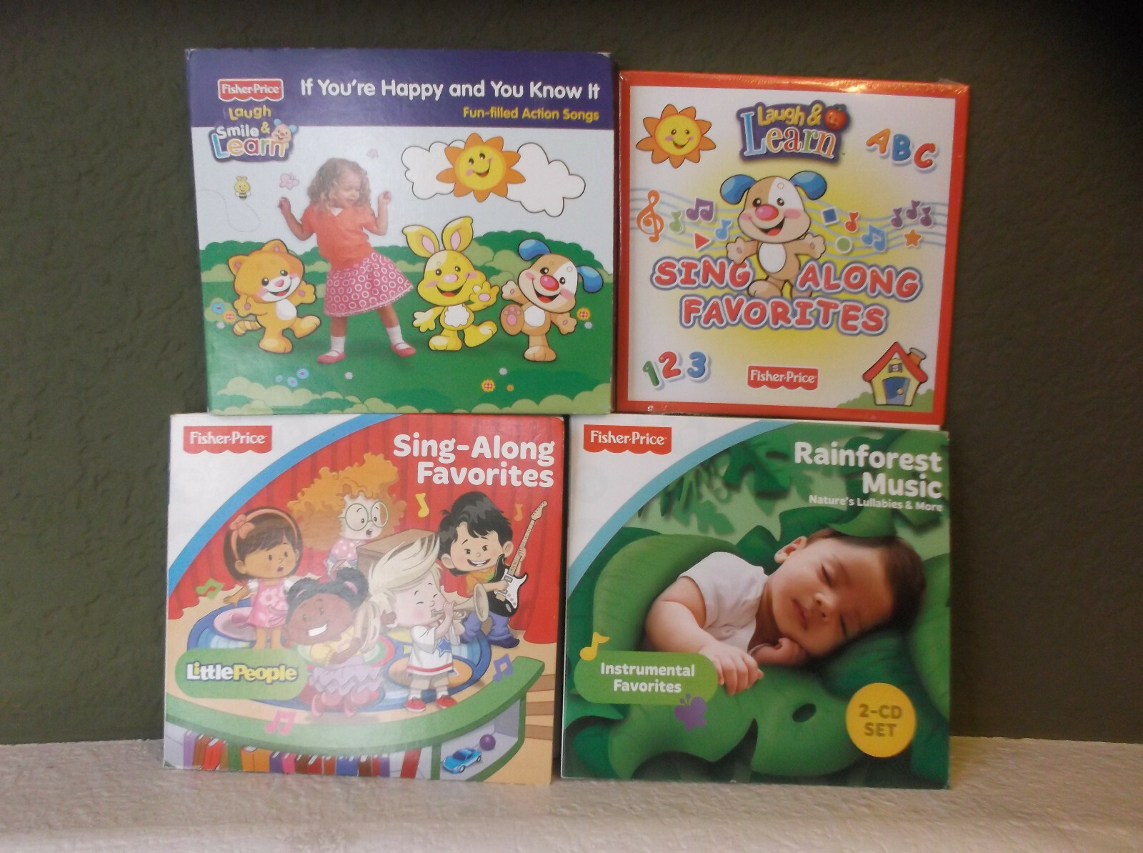 Lot of 4 Fisher-Price Little People/Kids Sing-Along CD’s | eBay