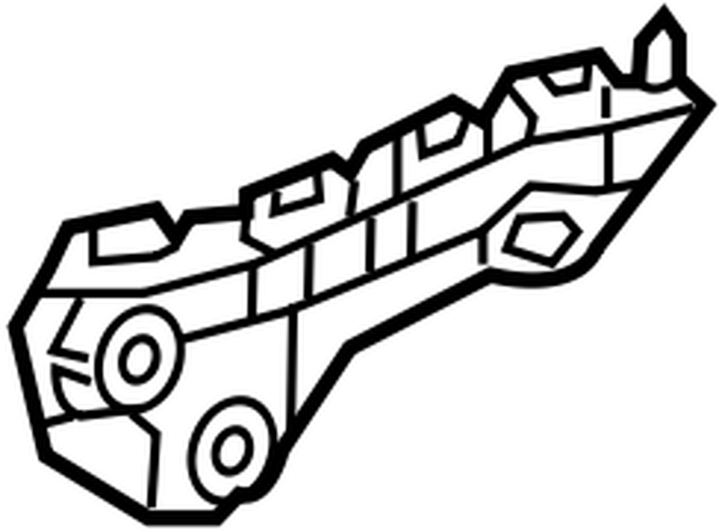 52115-21030 Toyota Support, front bumper side, rh 5211521030, New ...