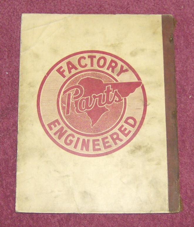 Pontiac Master Parts Catalog MPC 1940 1941 1942 1946 1947 1948 Indian Chief Cov | eBay