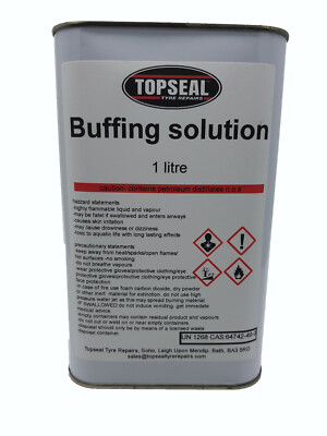 Topseal Liquid Buffer Rubber Cleaner Tyre Repairs 1 Litre Can Made In ...