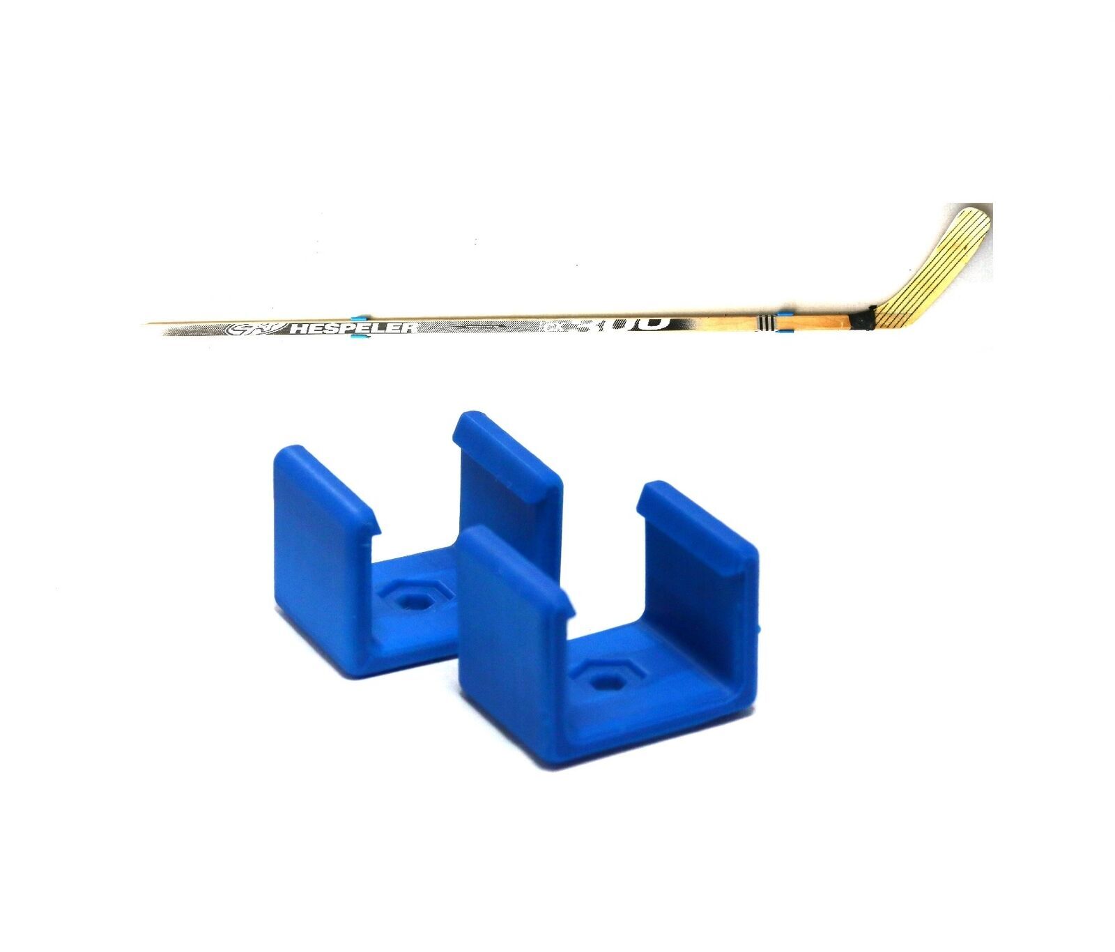 ICE HOCKEY STICK HANGER BRACKETS BOBBIN DISPLAY RACK WALL MOUNT TAB ...