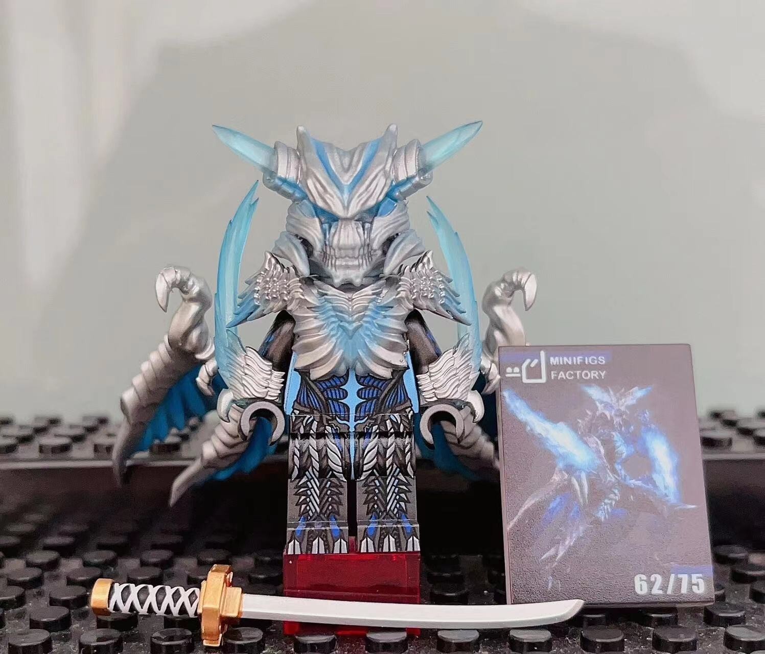 custom 3th party min brick minifig Devil May Cry Vergil | eBay