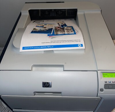 HP Color LaserJet CP2025dn Printer Duplex USB Network 2-Line LCD w ...