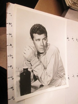 ABC TV studio show promo photo 1960s HARRY LANDERS Ben Casey MD doctor ...