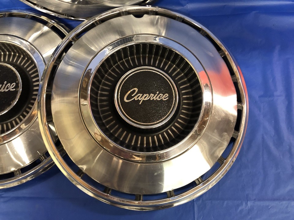 Vintage Set Of 5 1968–69 Chevrolet 14" Hubcaps Impala Caprice | eBay