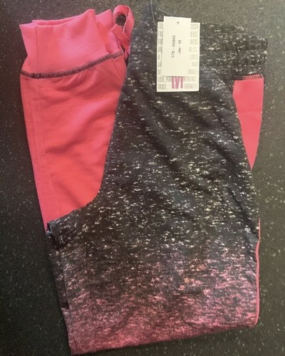 NWT LuLaRoe JAX Joggers BCA Pink Black White Ombre Galaxy-Size Medium M ...