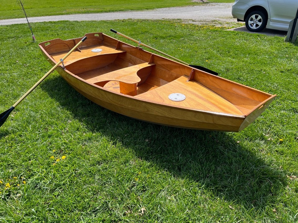 Wood Rowboat CLC Passagemaker 12 foot Dinghy | eBay