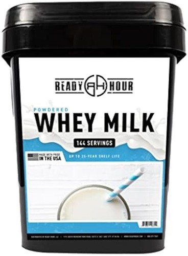 Bulk Powdered Milk Real Non-Perishable Whey Emergency Food Supply 144 ...