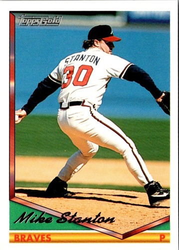 1994 Topps Mike Stanton #107 Atlanta Braves Baseball Card | eBay