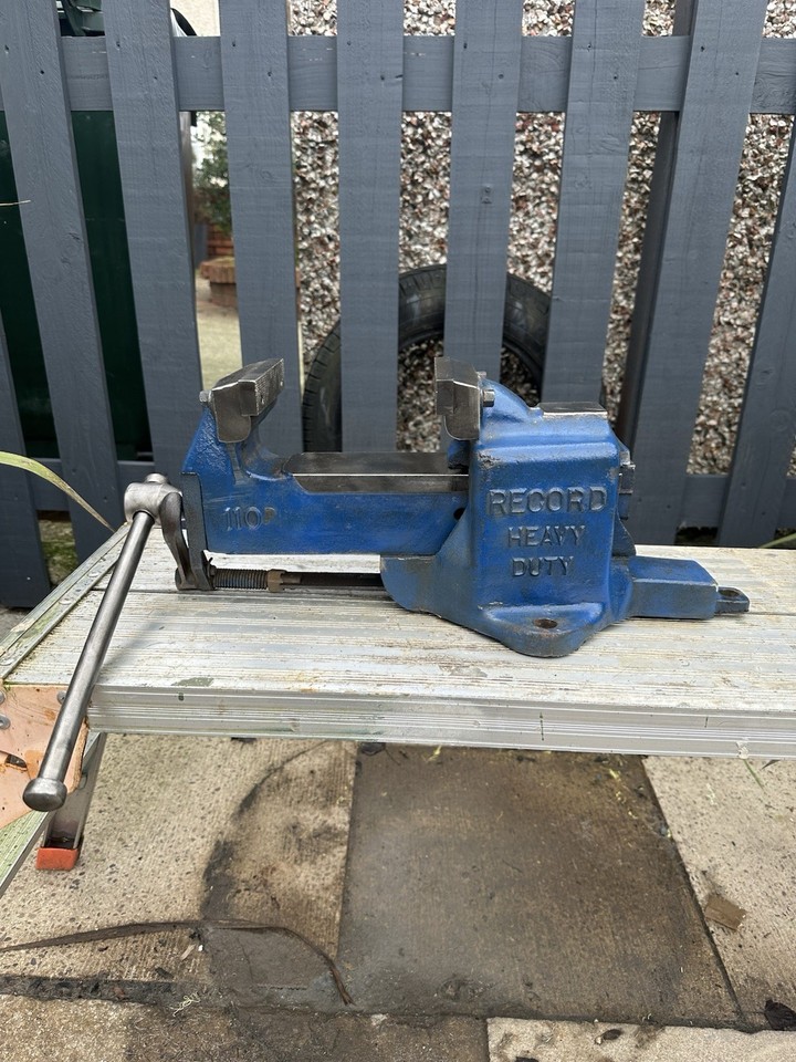 Record No.110 Quick Release Engineering Bench Vice | eBay UK
