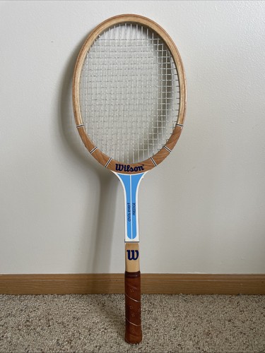 VTG CHRIS EVERT Prestige Wilson Tennis Wood Racket 4 3/8 Made In ...