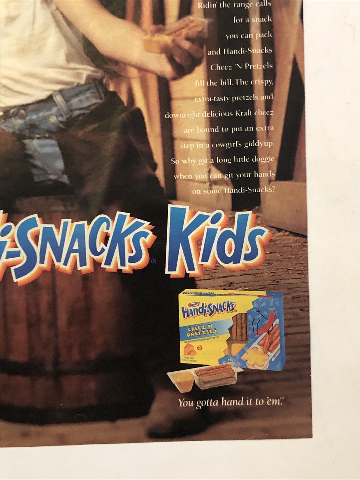 Handi Snacks Pretzels