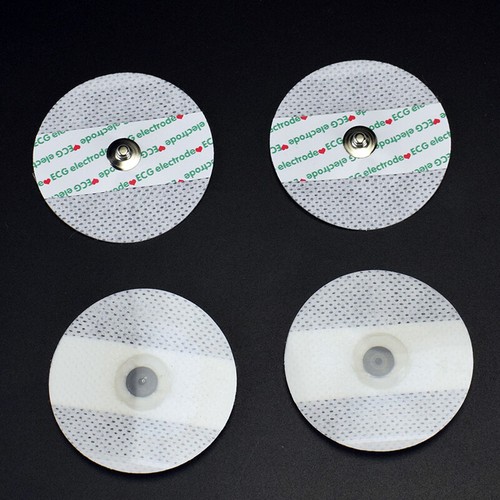 50 Pieces Disposable ECG Electrodes Medical Electrode Patch EKG ...