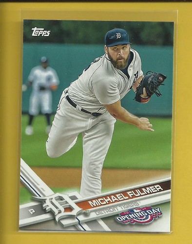 Michael Fulmer 2017 Topps Opening Day Card # 93 Detroit Tigers Baseball ...