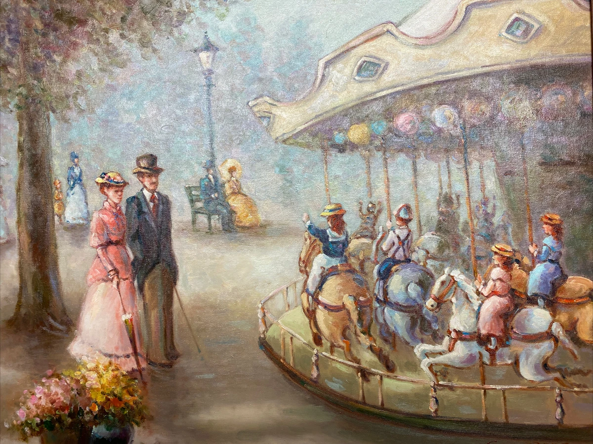 Carousel Painting