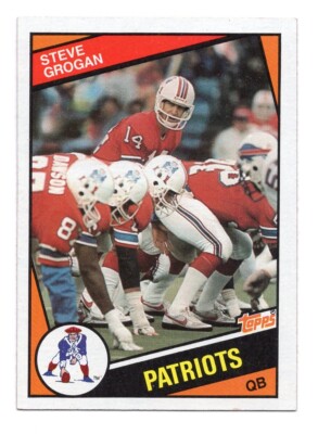 1984 Topps #136 Steve Grogan | eBay