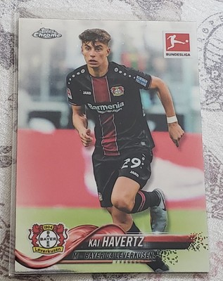 2019 TOPPS CHROME BUNDESLIGA KAI HAVERTZ ROOKIE CARD RC CHELSEA GERMANY ...