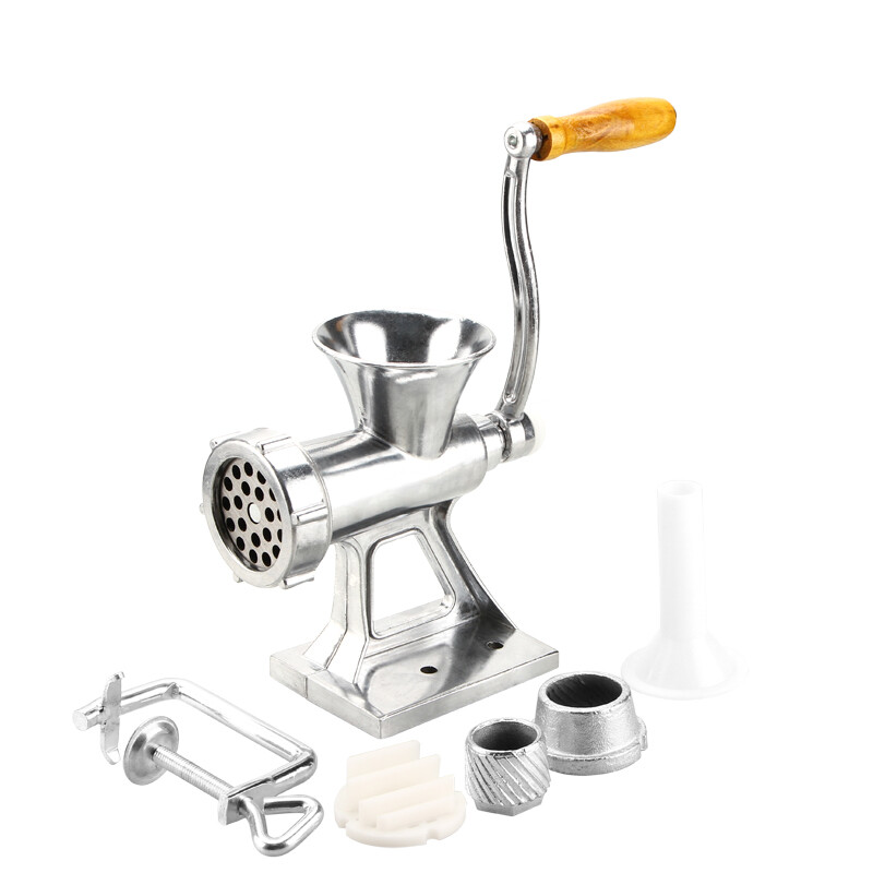 Heavy Duty Table Top Meat Grinder Hand Crank Mincer Sausa Filler Food ...