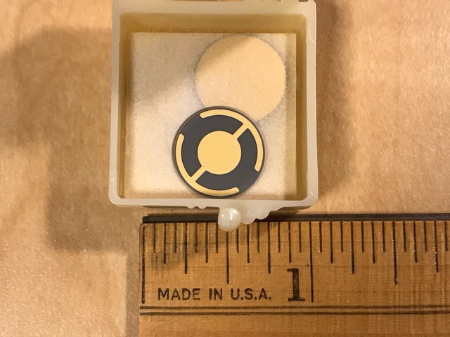 INFICON 6 MHz Gold Coated Crystals 10 Each 008-010 for sale online | eBay