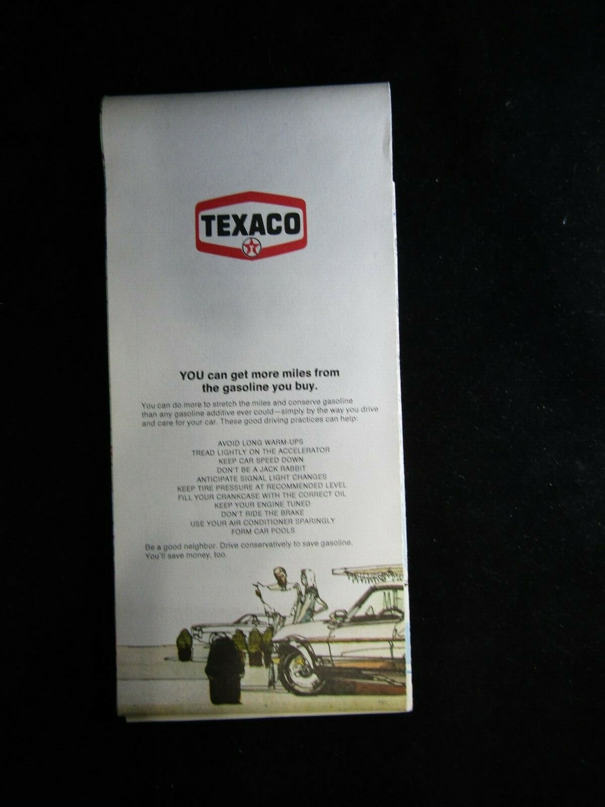 Vintage 1970s Texaco Gasoline Long Island New York City Metro Counties ...