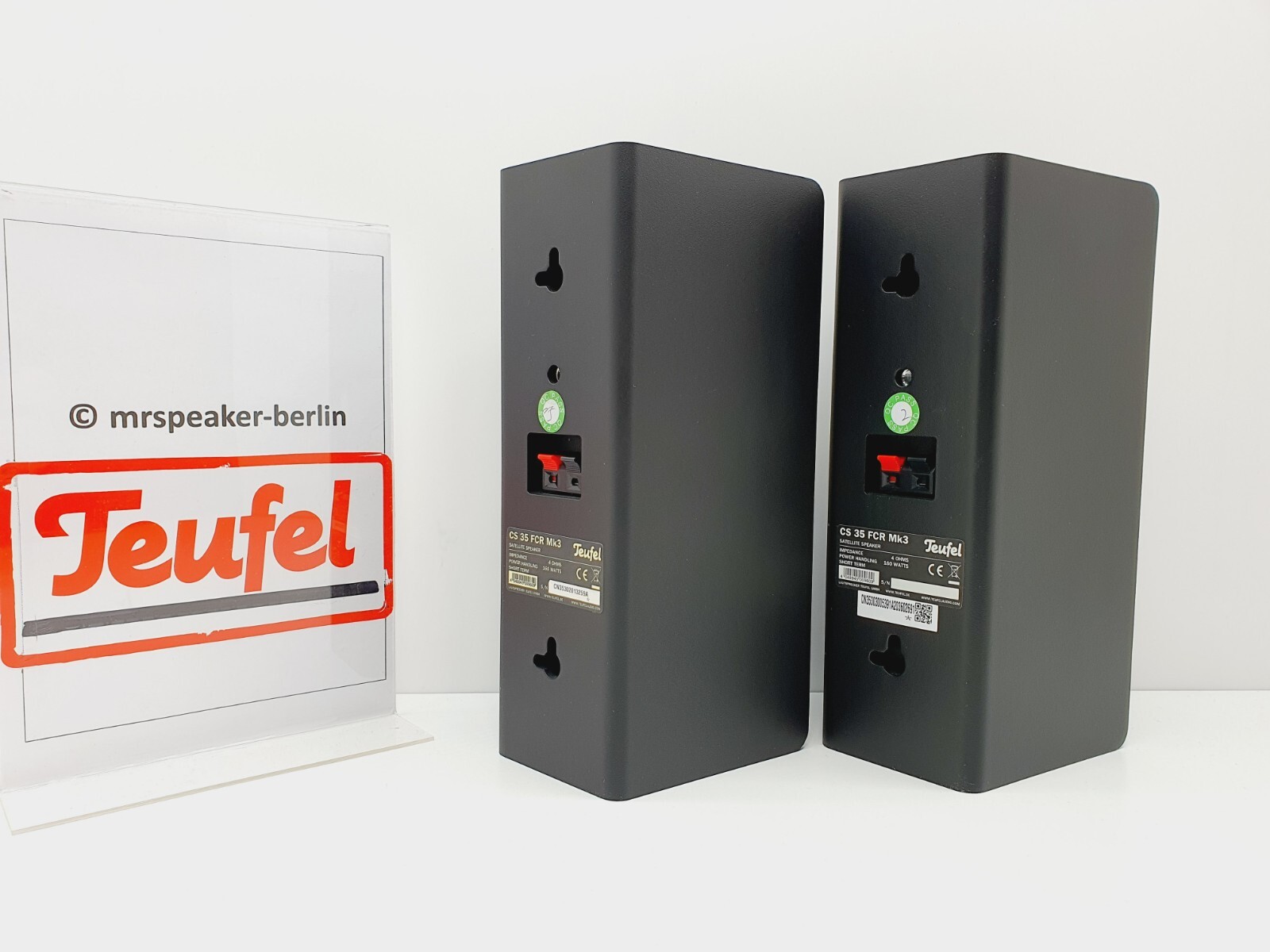 ️ 2x Teufel Lautsprecher Boxen Consono CS 35 FCR Mk 3 #160W #sehr guter ...