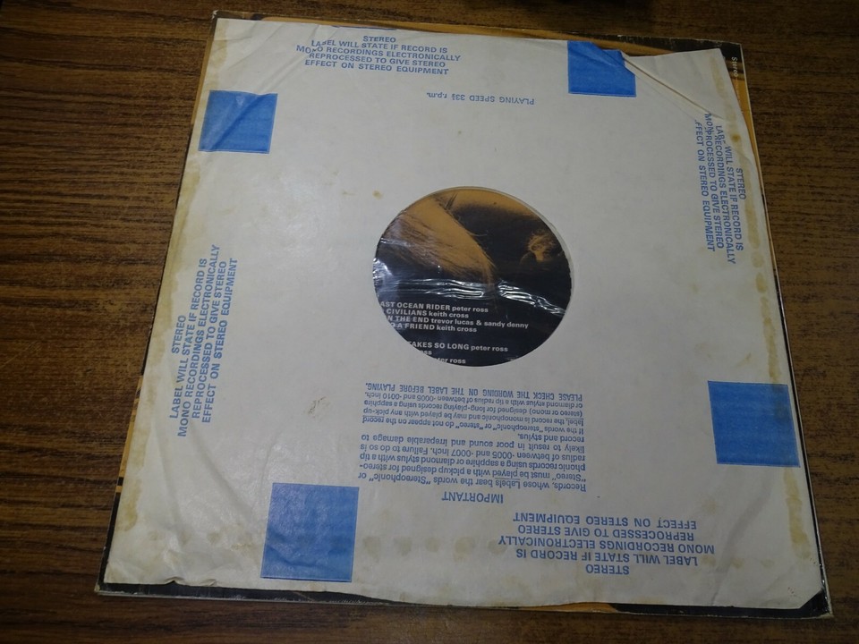 Keith Cross & Peter Ross ‎– Bored Civilians. Original 1972 Decca – SKL ...