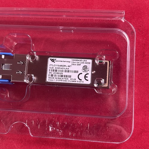 Sealed Box Of 18 WWT Coherent (FTLC1154RDPL) 100GBASE-LR4 QSFP28 ...