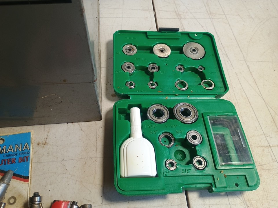 PORTER CABLE 691 6912 W/ 6911 BASE Heavy-Duty Router W/ Case & Bits | eBay