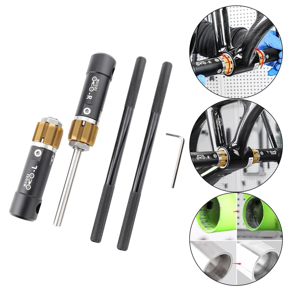 Bike Bottom Bracket Thread Tapping Tool Set Accessories BC1.37x24 ...