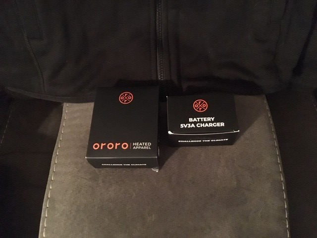 ORORO Mens Fleece Heated Jacket & Battery Pack - Black, Size S | eBay