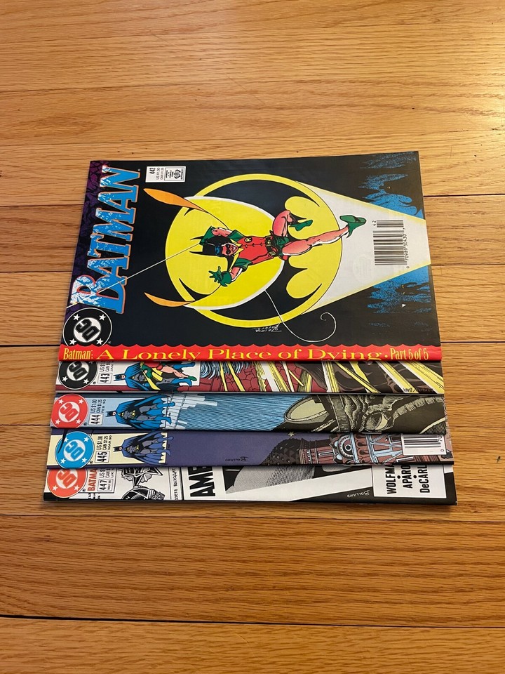 BATMAN #442 #443 #444 #445 #447 DC COMICS 1989 COMBINE SHIPPING Y | eBay