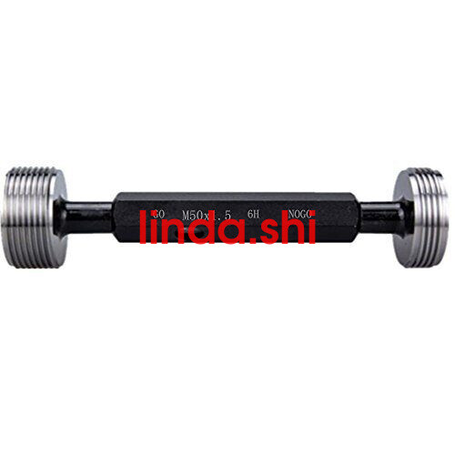 M50 x 1.5 thread plug gage 6H GO NOGO 100% calibrated by Fedex(M50x1.5 ...