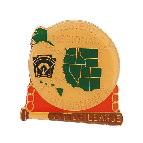 VTG Western Regional Tournament Little League Baseball Lapel Hat Pin ...