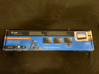 New BELLO DIGITAL 7912B Universal Soundbar Mount! Fits TVs 37”- 90” | eBay