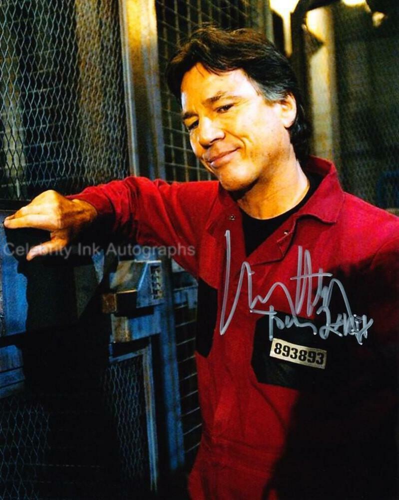 RICHARD HATCH as Tom Zarek - Battlestar Galactica GENUINE SIGNED ...
