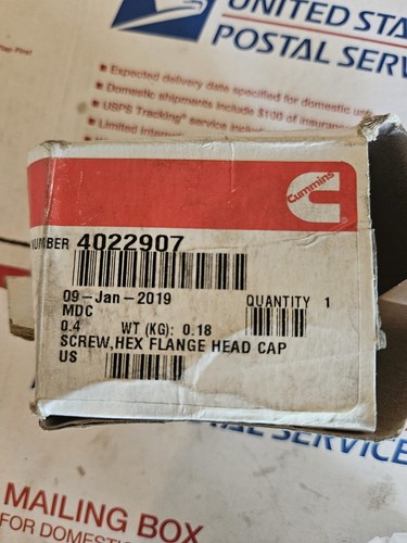 CUMMINS 4022907 OEM SCREW HEXFLANGE HEAD CAP BOLT | eBay