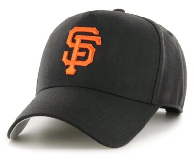 SAN FRANCISCO GIANTS BLACK LOGO HAT MVP AUTHENTIC MLB BASEBALL TEAM NEW ...