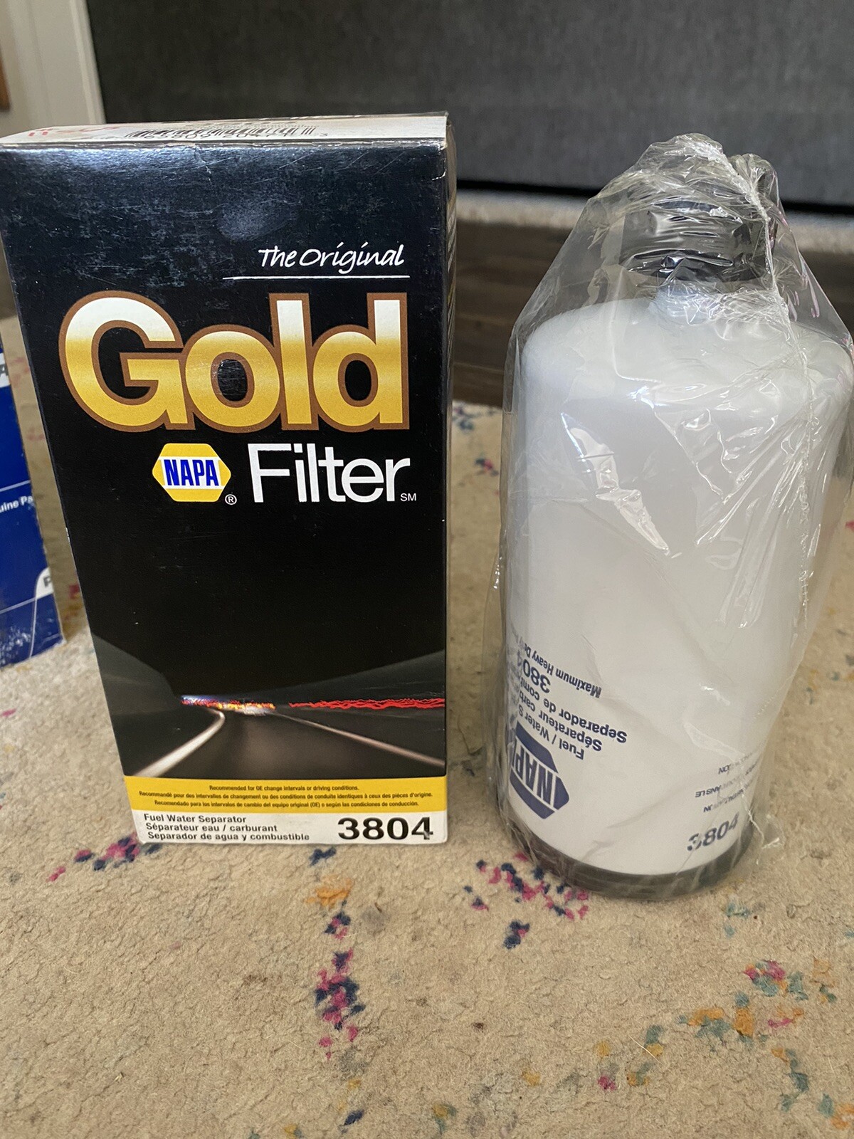 NAPA 3804 - Fuel filter cross reference