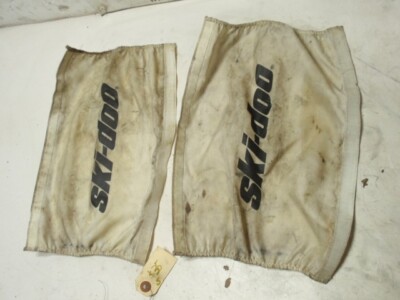 SkiDoo Rev MXZ Snowmobile Shock Covers White Black 600 800 Ptek Etec ...