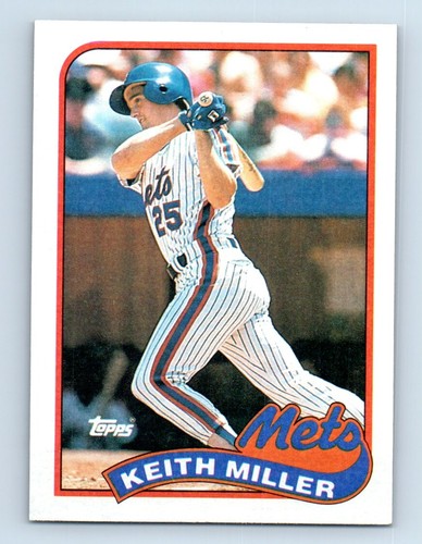 1989 Topps Keith Miller New York Mets #557 | eBay