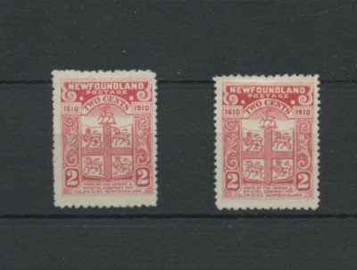 🍁#88 NFLD perf 12x14, MH Cat$10 Newfoundland, PICK ANY ONE COPY Canada ...