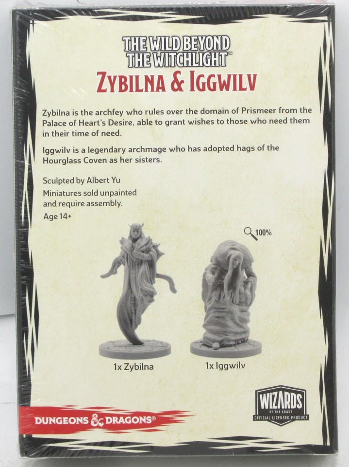 D&D Collector Series GF9 71136 Zybilna & Iggwilv (Wild Beyond the ...