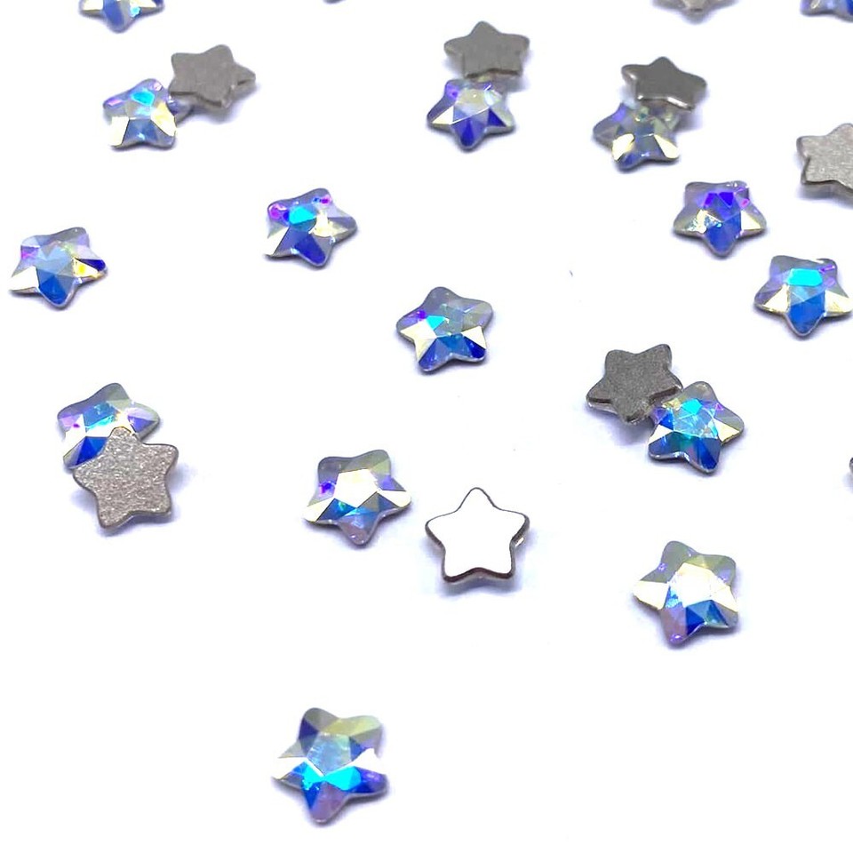 Swarovski Flatbacks No-Hotfix Rhinestones CRYSTAL AB (001 AB) * Pick ...