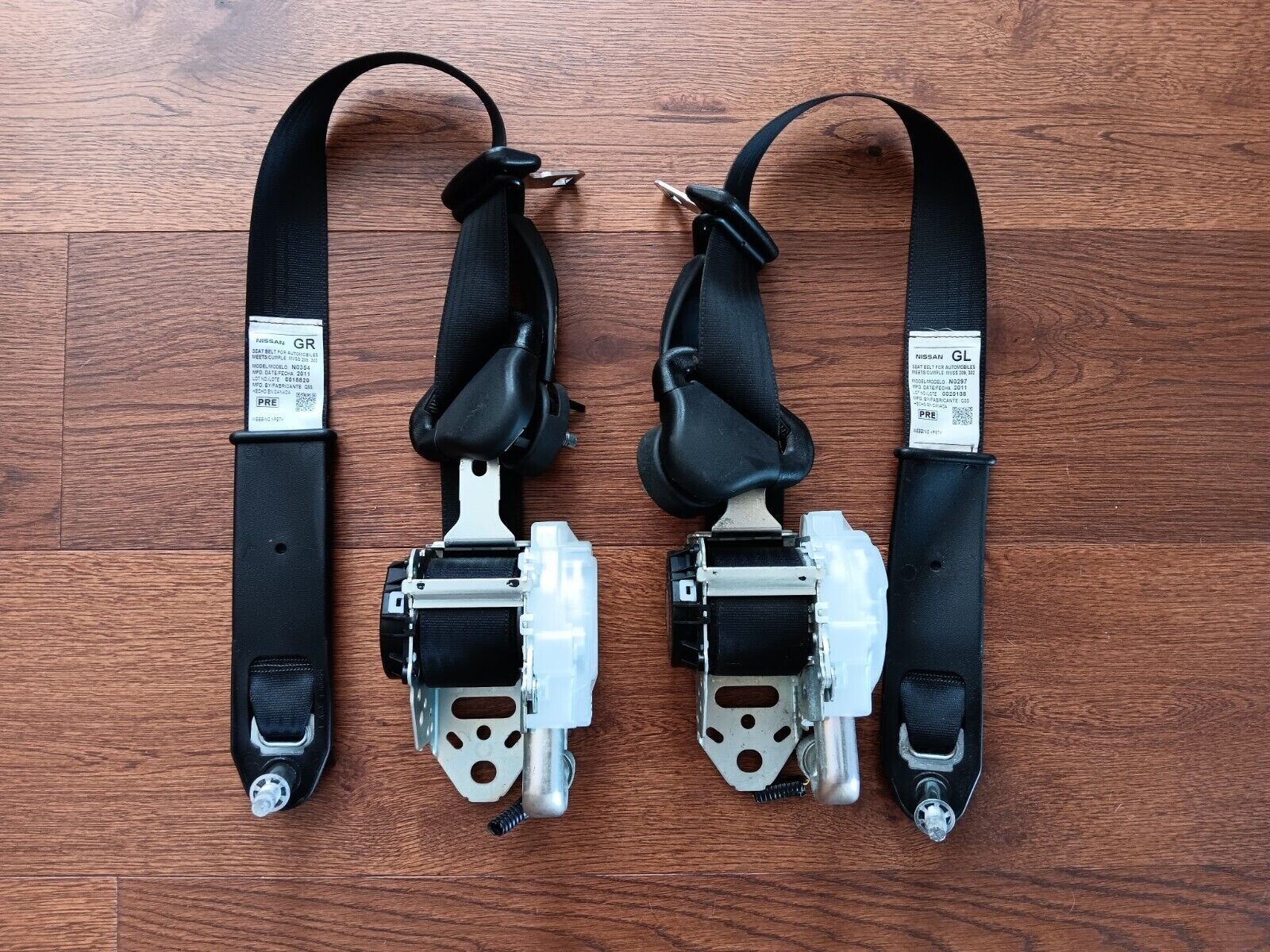 🔥2007-2012 Nissan Altima SEAT BELT RETRACTORS FRONT LEFT +RIGHT Cupe 2 ...